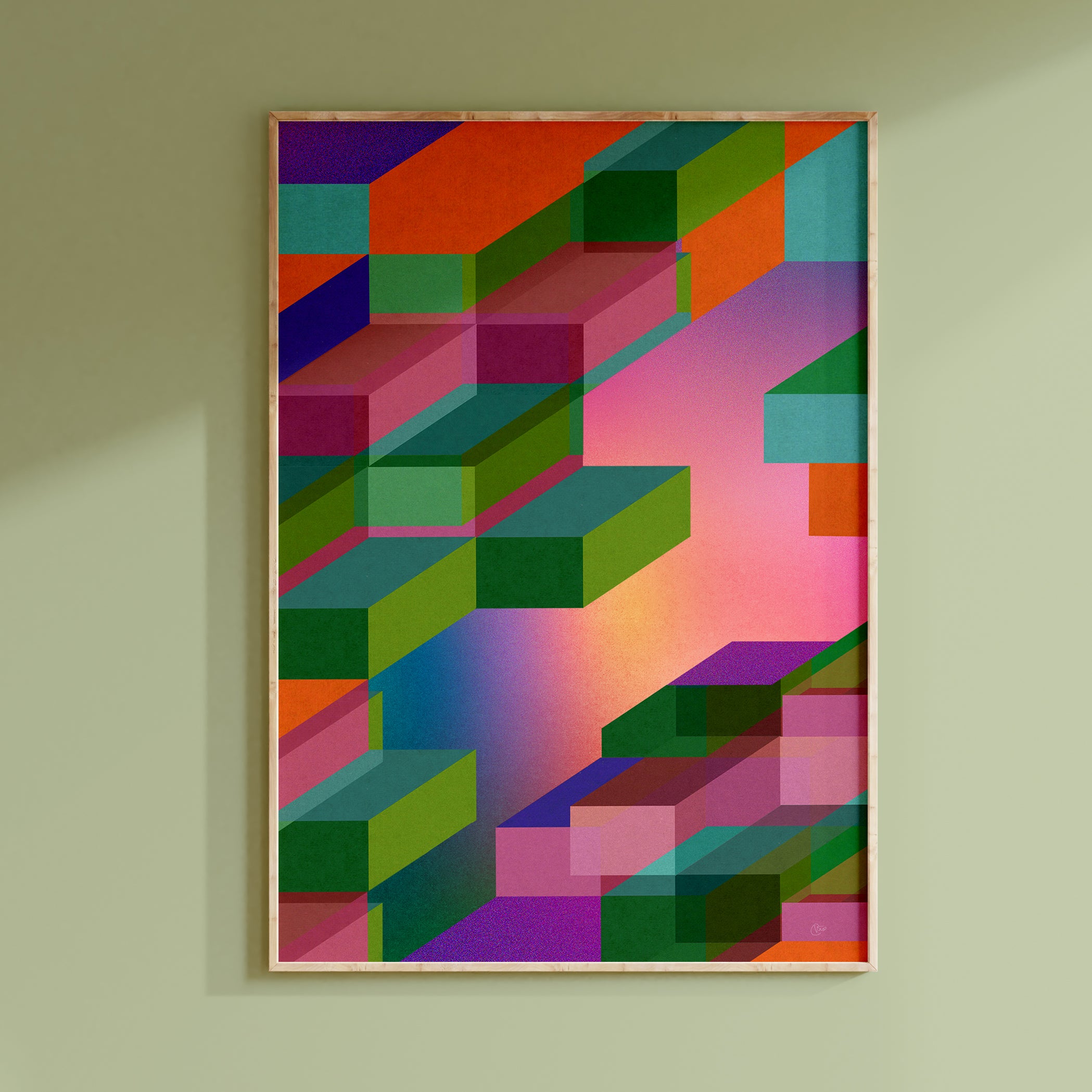 Abstract Art – Pop Olive Art