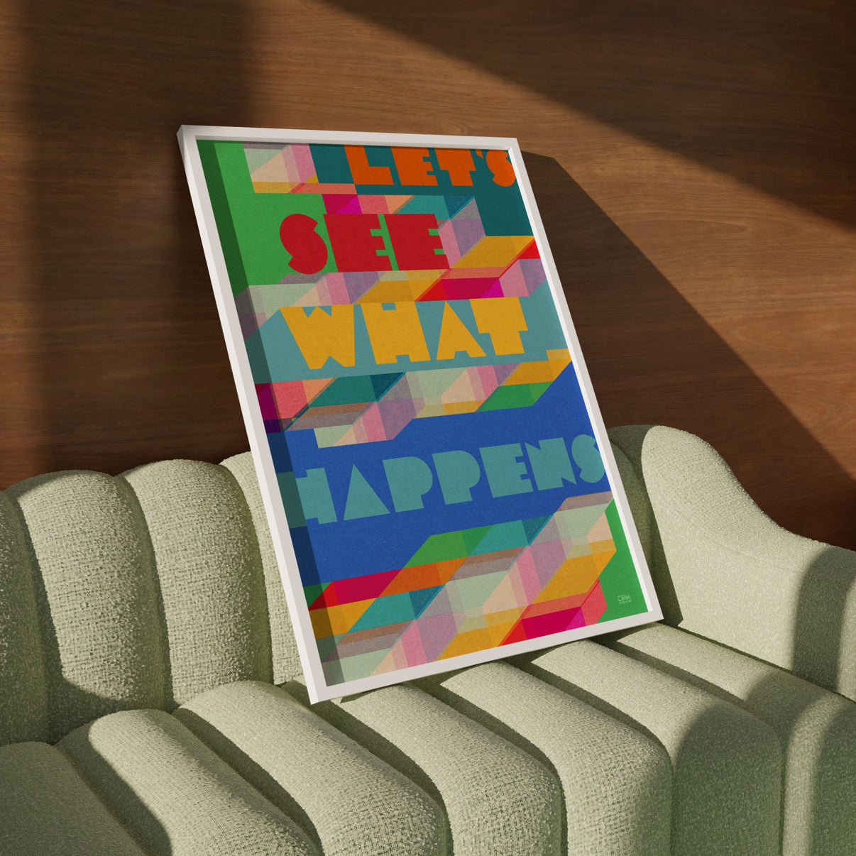 Let's See What Happens – Pop Olive Art